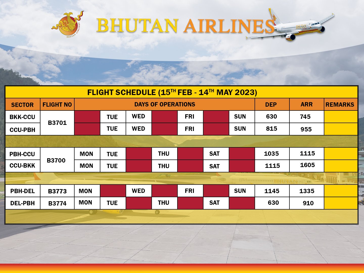 Flights to Bhutan | Bhutan Best Inbound Tour